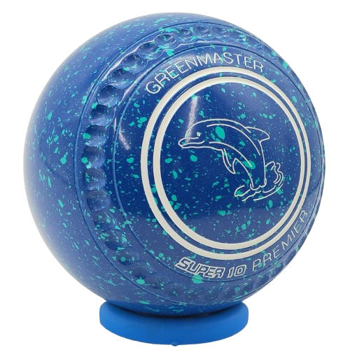 Greenmaster Super 10 Premier Size 2 Blue Mint Grip with full 40 Dimple ...